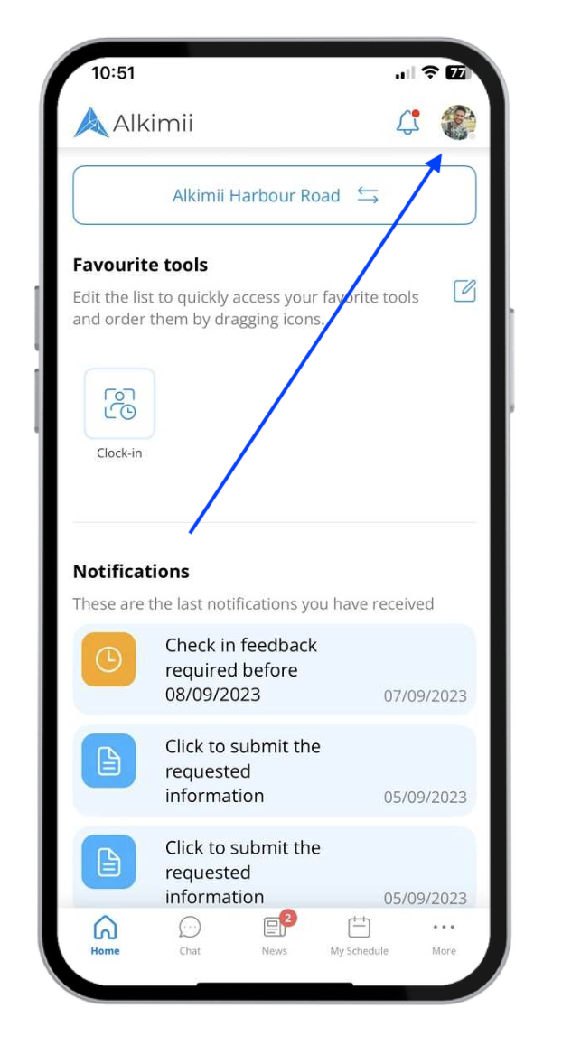 How to update Bank Details in the Alkimii Mobile App